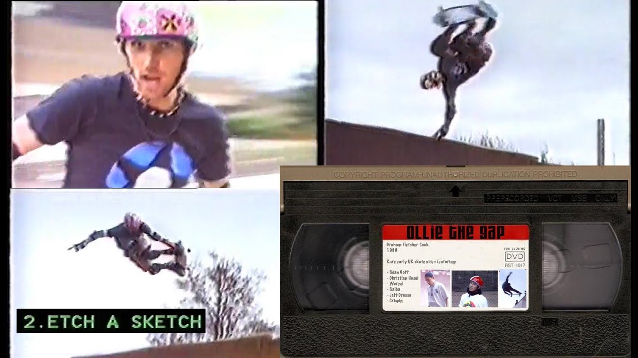 OLLIE THE GAP - Sean Goff section. Filmed in 1987 by Graham Fletcher ...