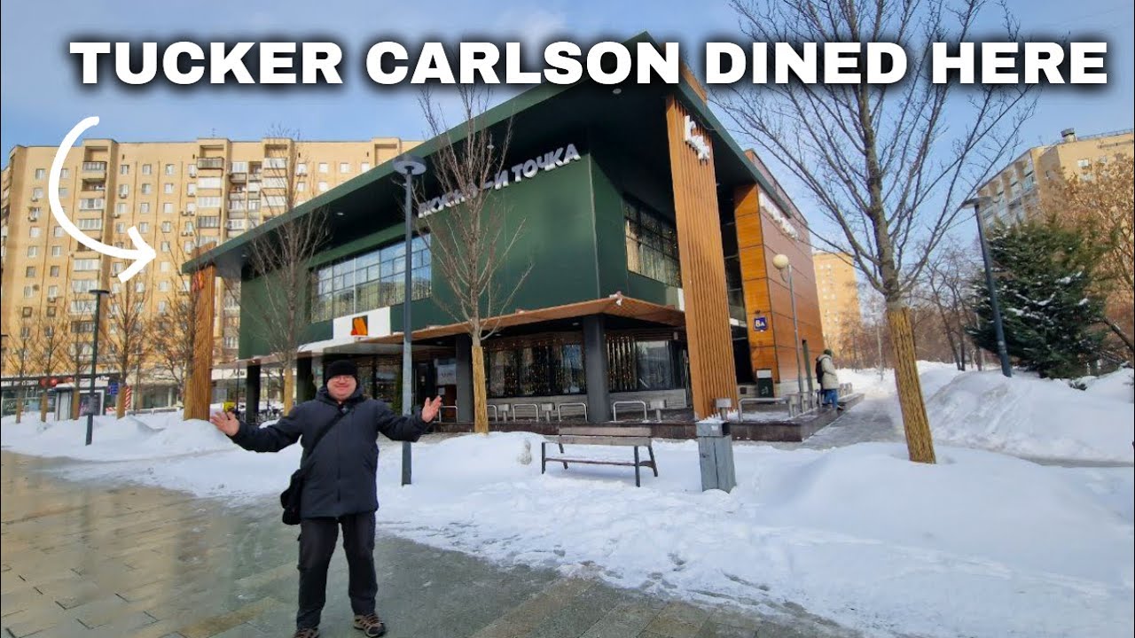 Where Did TUCKER CARLSON Eat & Shop in RUSSIA ? - YouTube