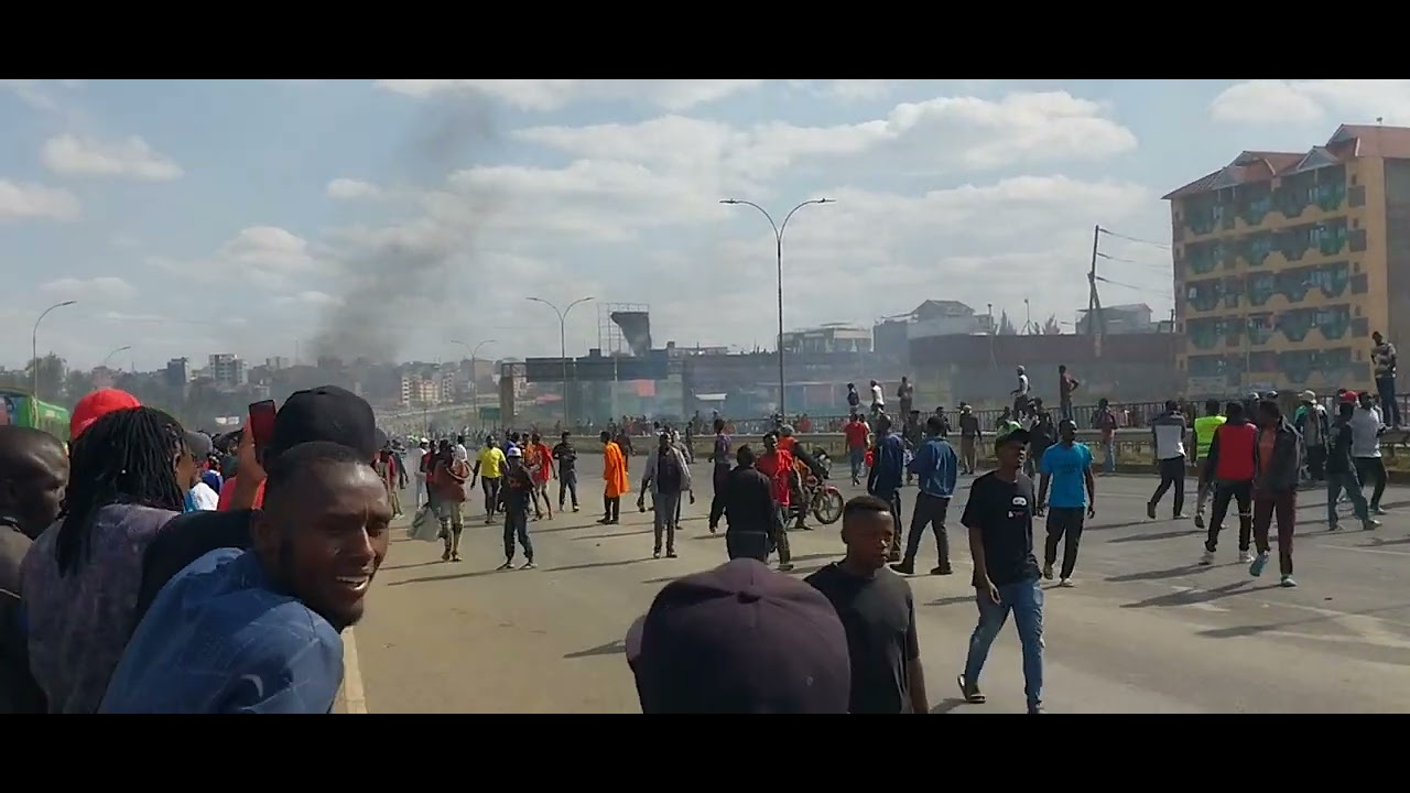 Kenyans Demonstration in Githurai 45 on 24th June 2024, let's pray for ...