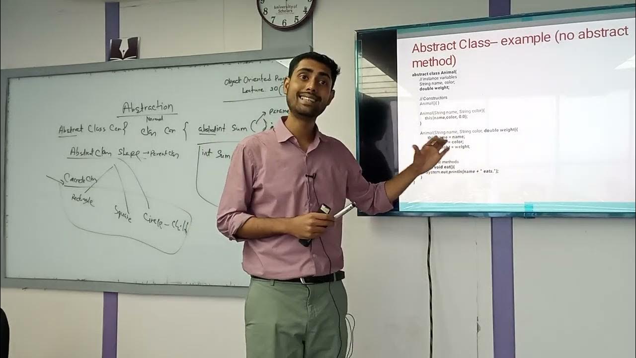 Object Oriented Programming | Lecture - 10 | CSE | DKS | University of Scholars - YouTube