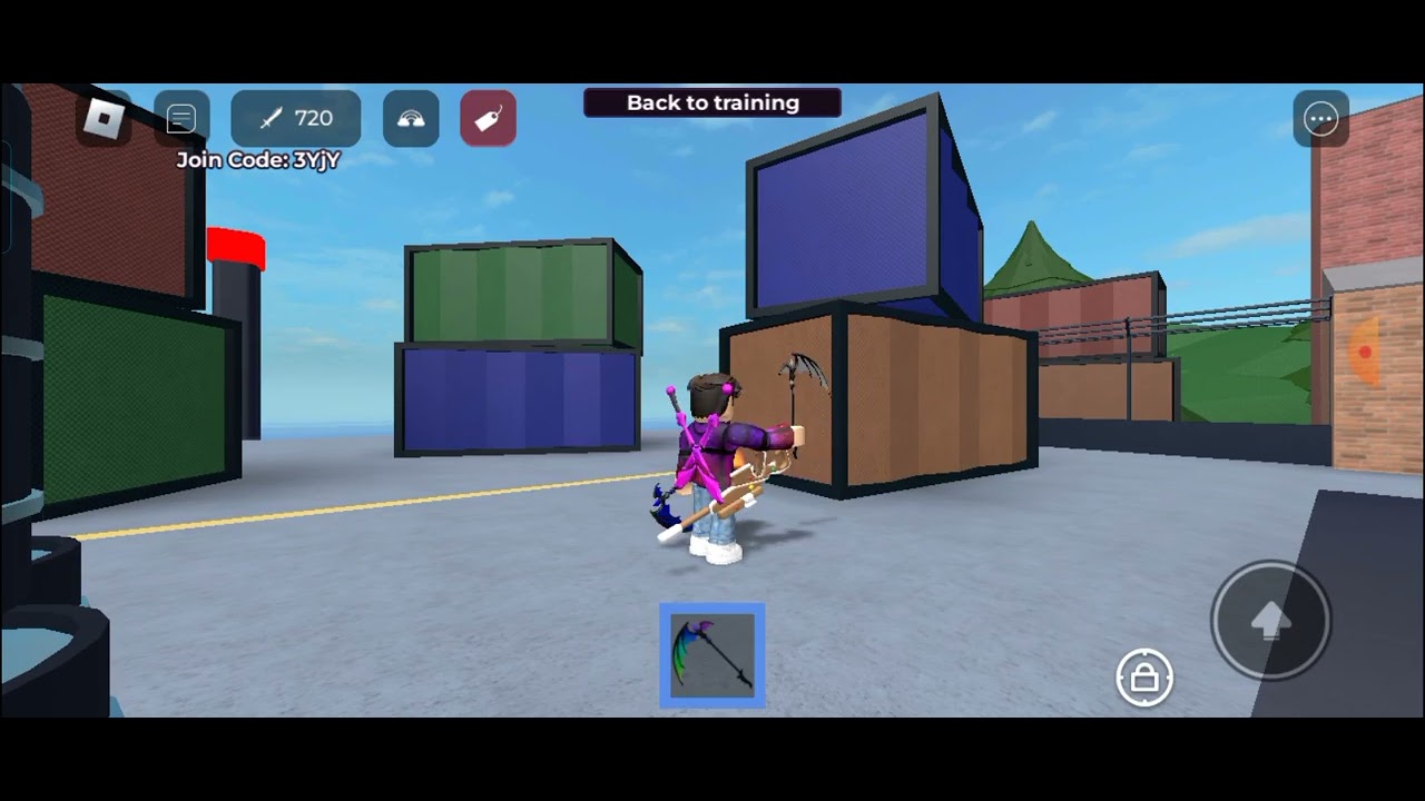 Mm2 aim trainer with @space-time-nebula I ended the video because my ...