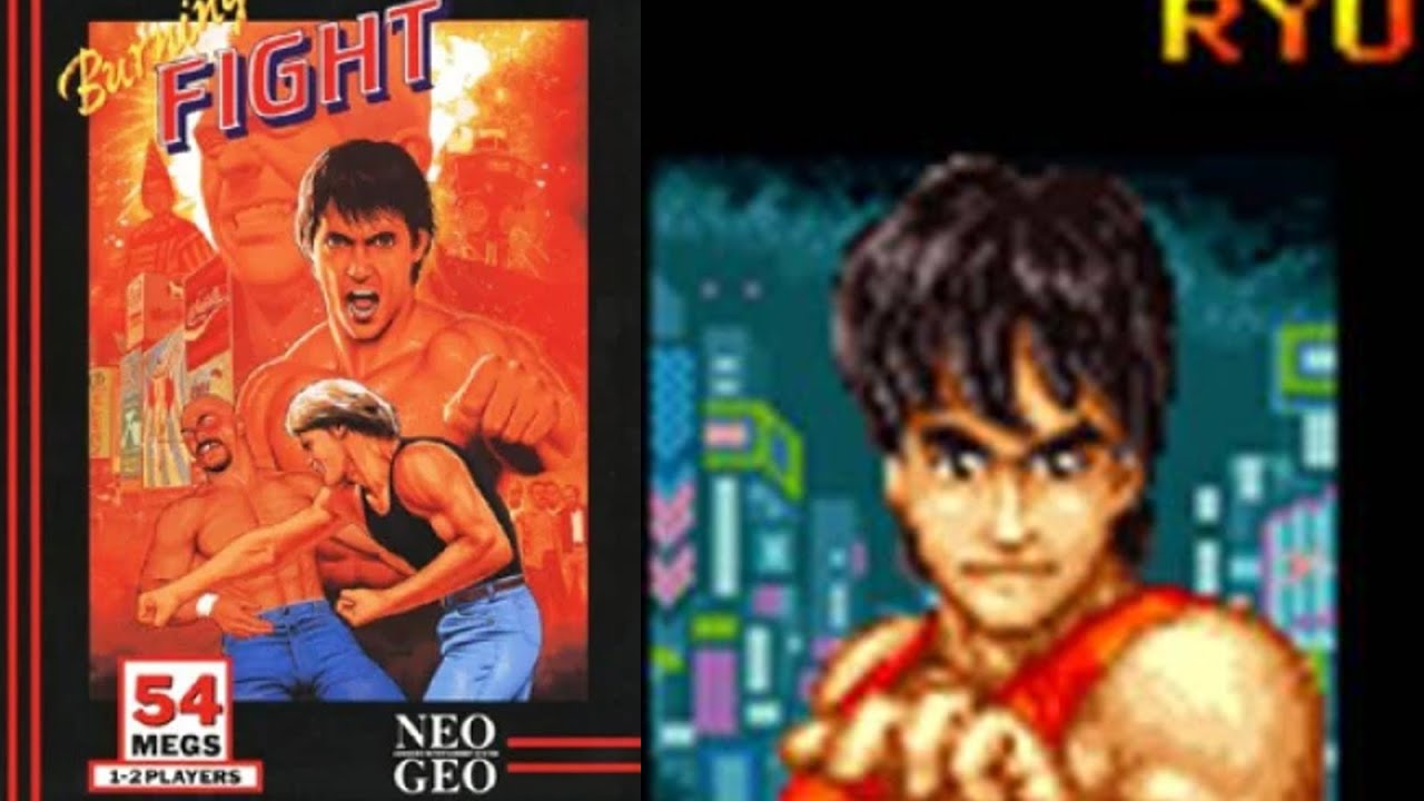 Burning Fight 1991 / RYU / Neo Geo - YouTube