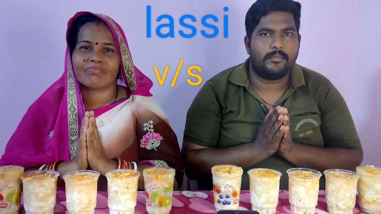 lassi eating challenge - YouTube