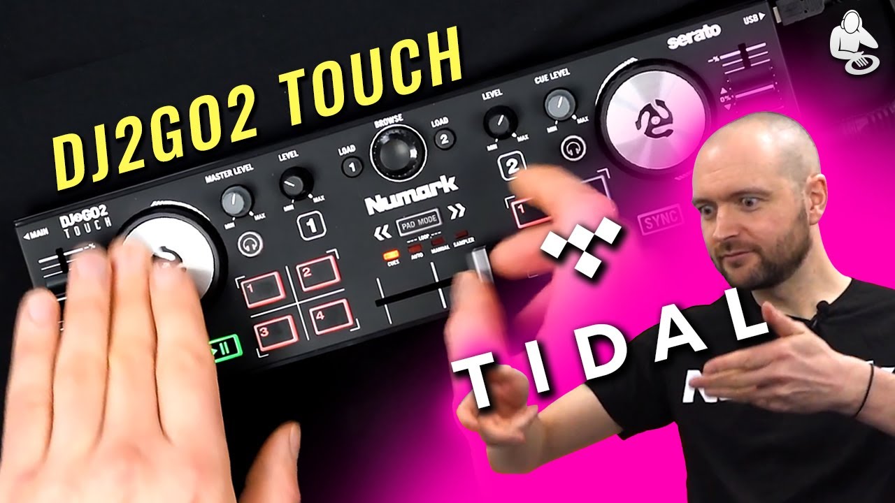 Super Portable Music Streaming With Serato | Numark DJ2GO2 Touch - YouTube