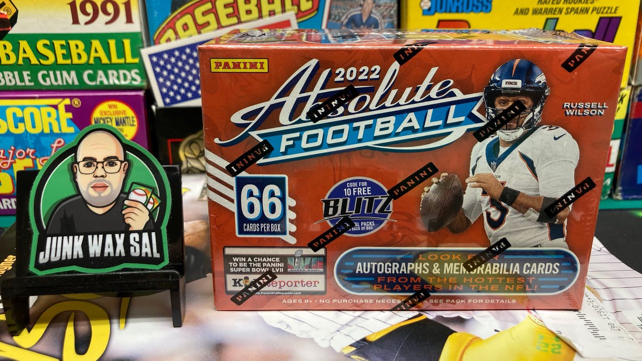 2022 Absolute NFL Football Blaster Box - YouTube