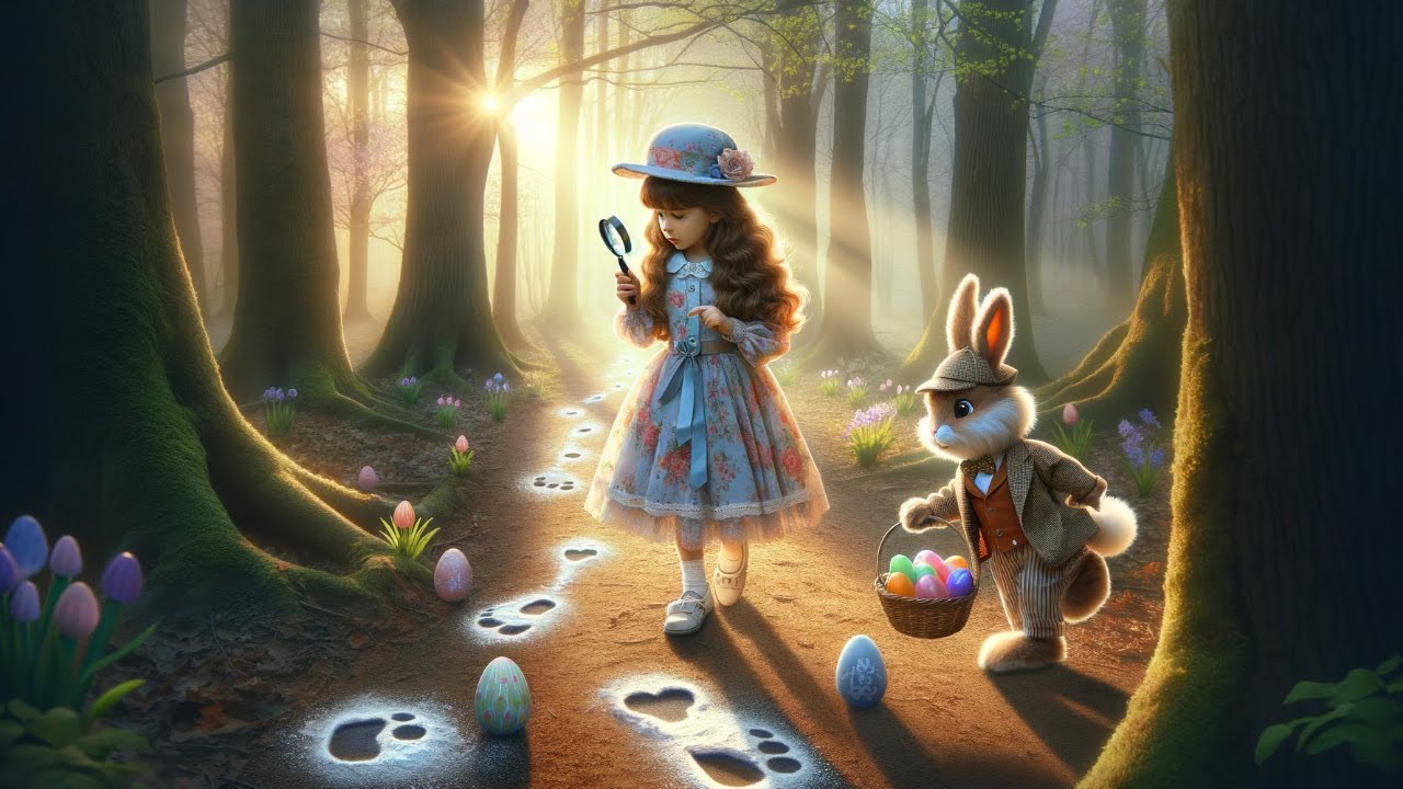 Easter Bunny Scenes & Relaxing Jazz Background Music Playlist - Work ...