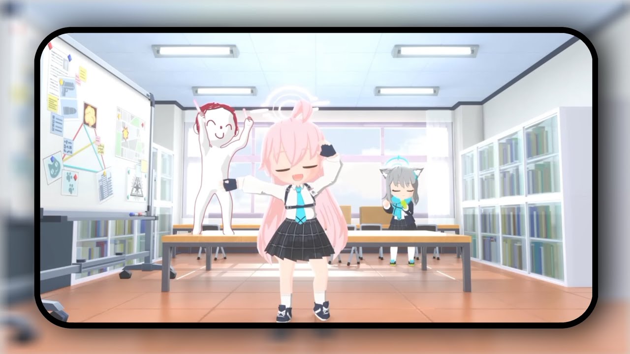 Dance Hoshino & Shiroko - YouTube