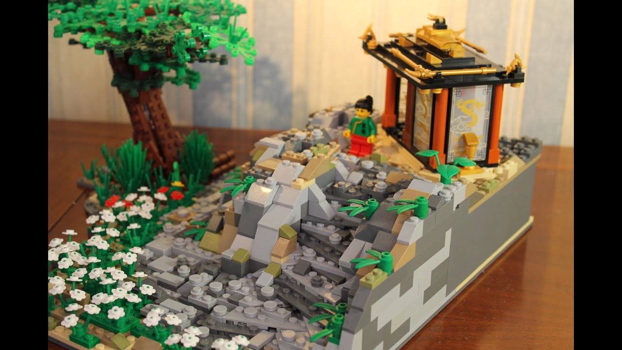 LEGO Meditation Place / レゴ瞑想場所 (HD) - YouTube