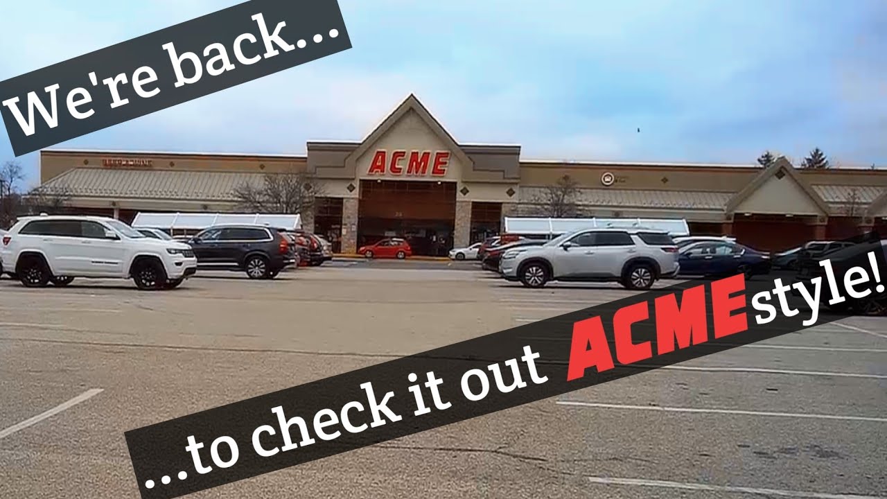 Acme Markets We Are So Excited To Be Able To Announce That Good Food