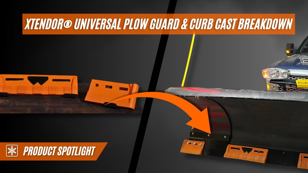 Product Spotlight: Xtendor® Universal Plow Guard Blade Saver & Curb ...