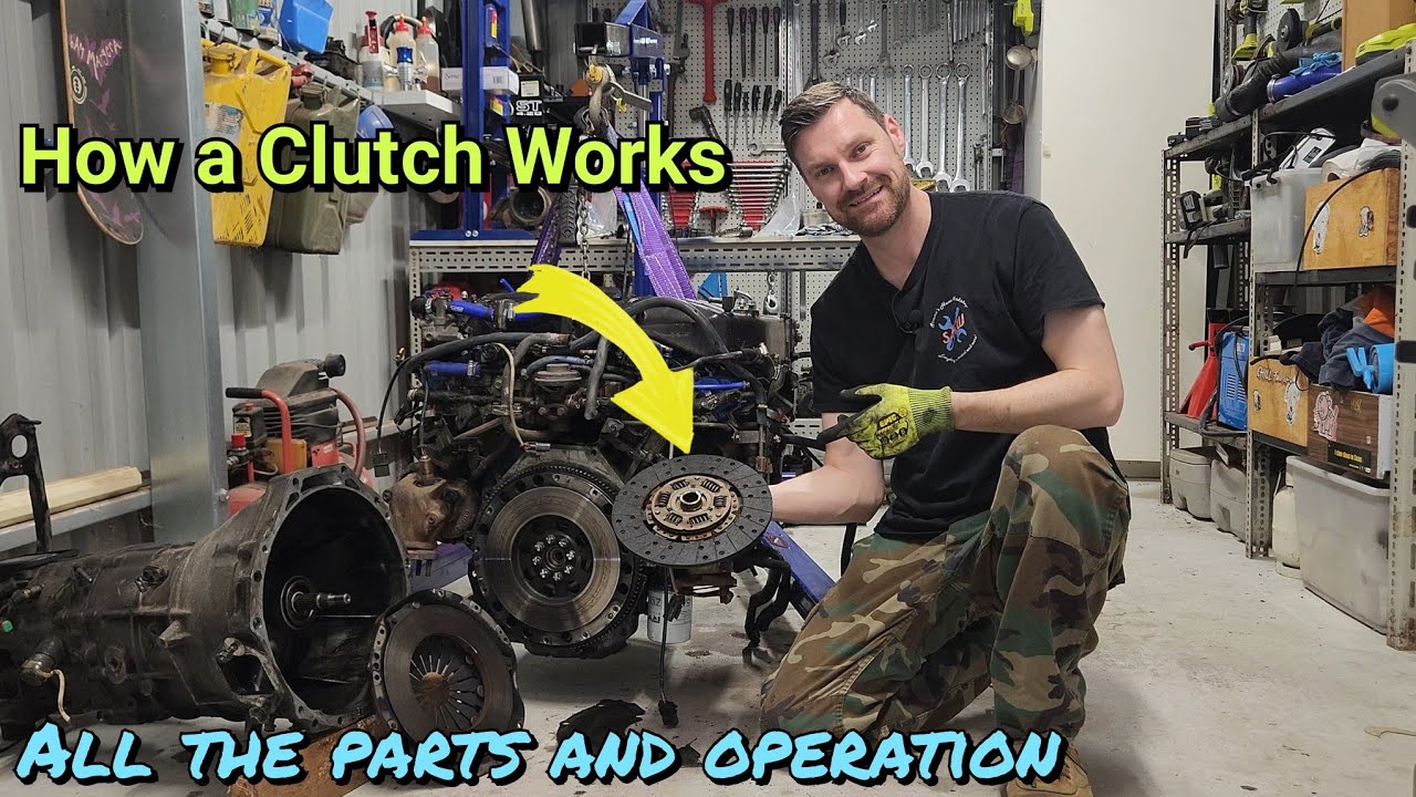 How a Clutch Works - The Basics & What's Inside The Dry Clutch Assembly ...