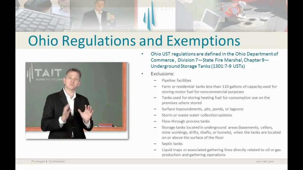 Ohio Class A and Class B Online UST Operator Training - YouTube