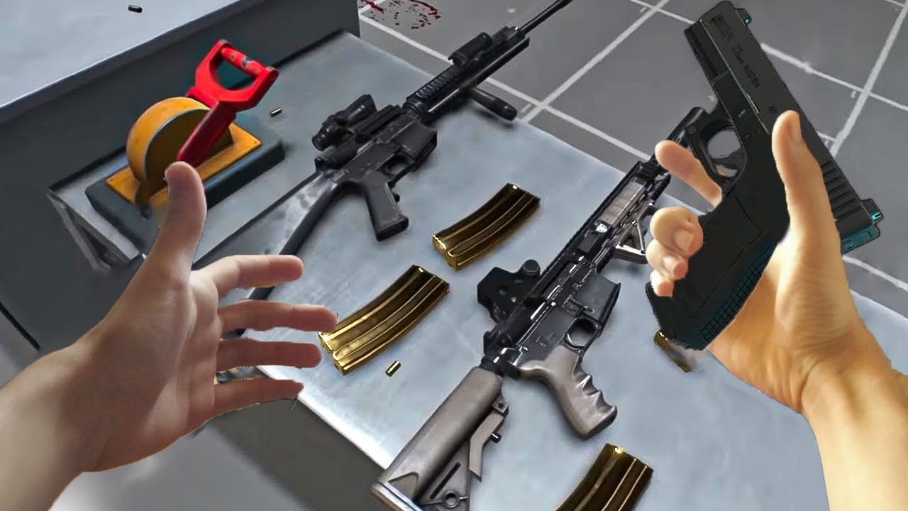 Стрелять😁 🖤 BONEWORKS #2 - YouTube