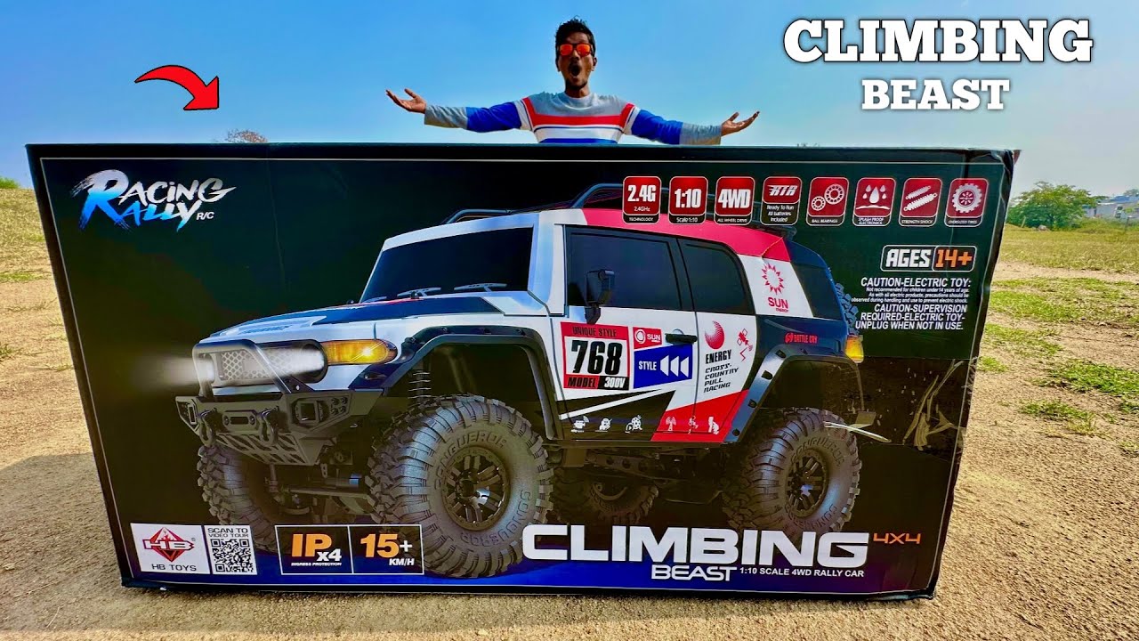 RC Offroad Climbing Beast Car Unboxing & Testing - Chatpat toy tv - YouTube