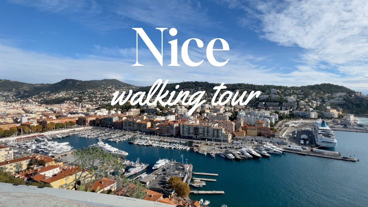 Walking tour in Nice (Colline du Château), France 🇫🇷, Nov 2022 with ...