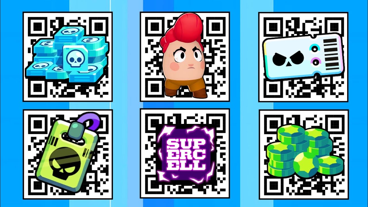 WHATT!!😳 FREE EGG PAM SKIN , CREDITS QR CODES 🥳 BRAWL STARS QR CODES ...