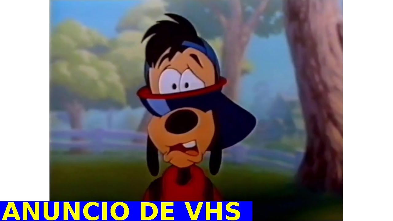 Anuncio Goofy e hijo 1995 VHS comercial 01 - YouTube