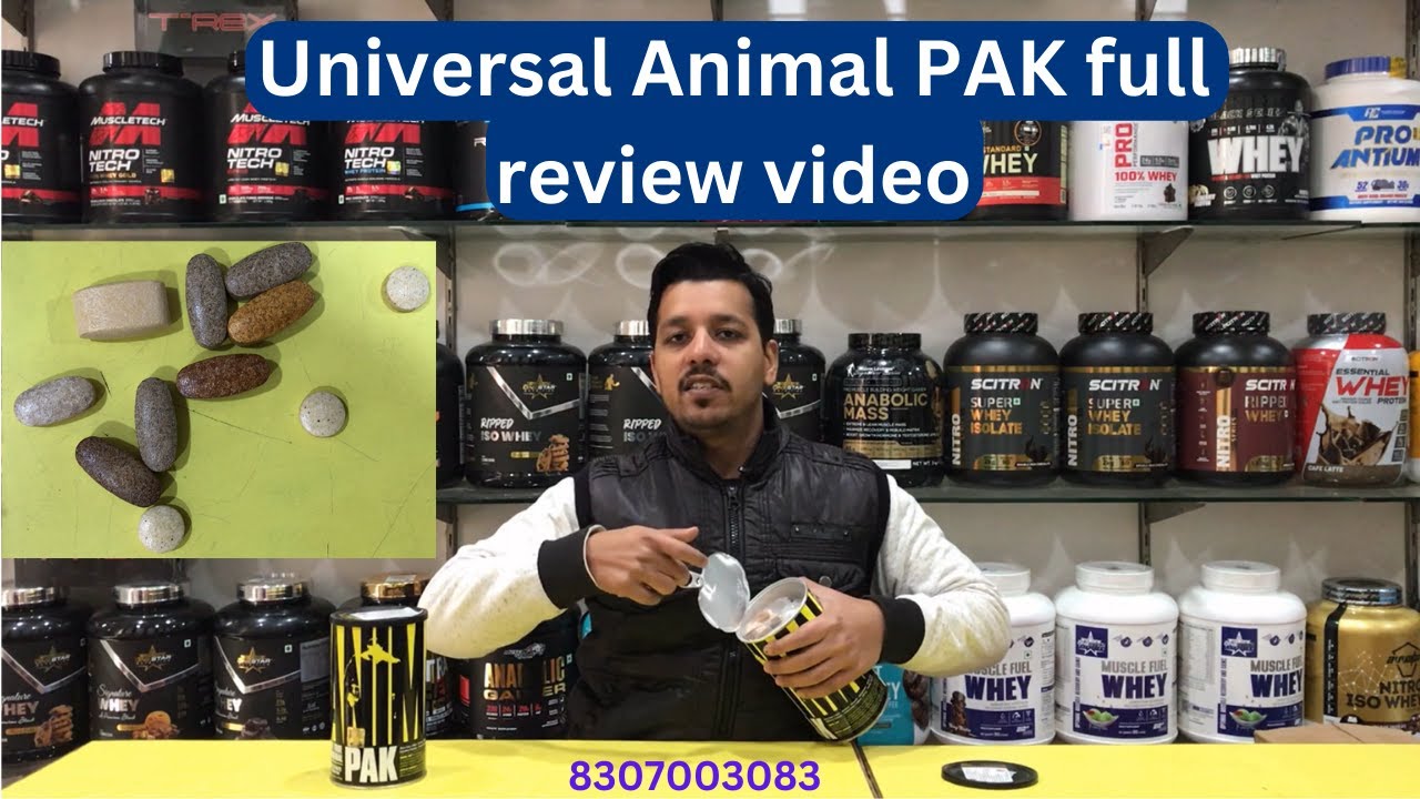 Universal Animal PAK complete review and opening | Buy 100% original at ...