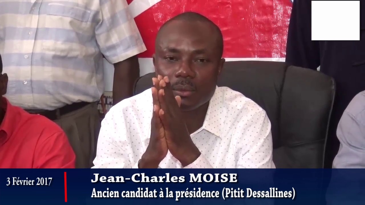 Conference de Presse de Jean Charles MOISE - YouTube