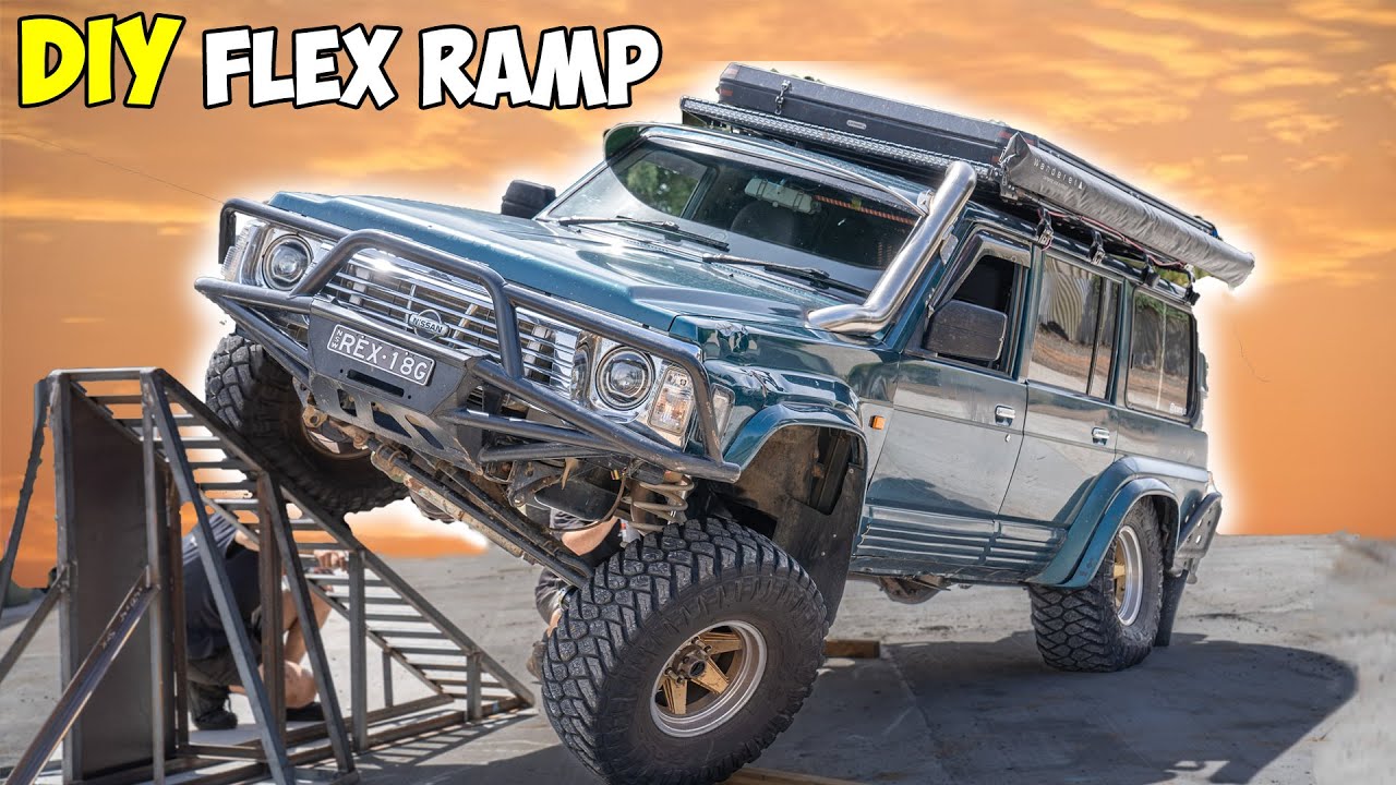 Building a flex ramp for your 4WD 💪 - YouTube