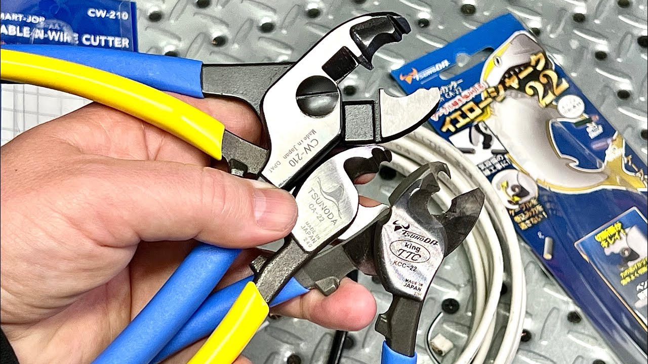 TSUNODA - Unique Japanese Precision Cable & Wire Cutters - In Depth ...