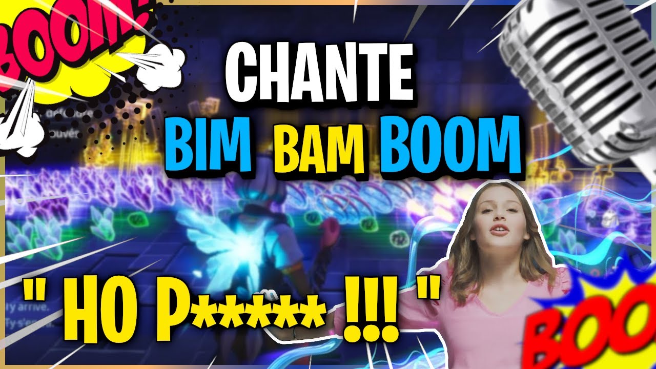 IL CHANTE BIM BAM TOI DE CARLA POUR GAGNER SA PLS SAUVER LE MONDE - YouTube