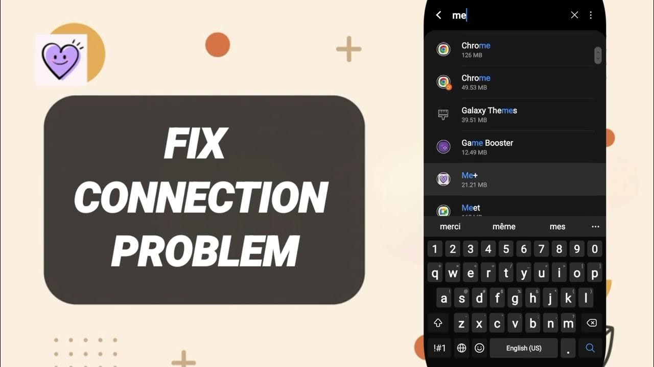 How To Fix And Solve Connection Problem On Me+ App - YouTube