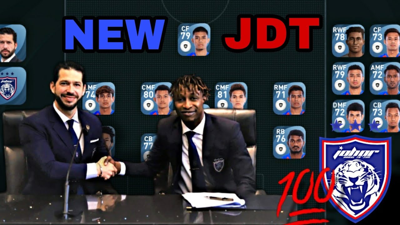 FINALLY SETTLE NEW JDT!!! ☑️💯💙 ️ - YouTube