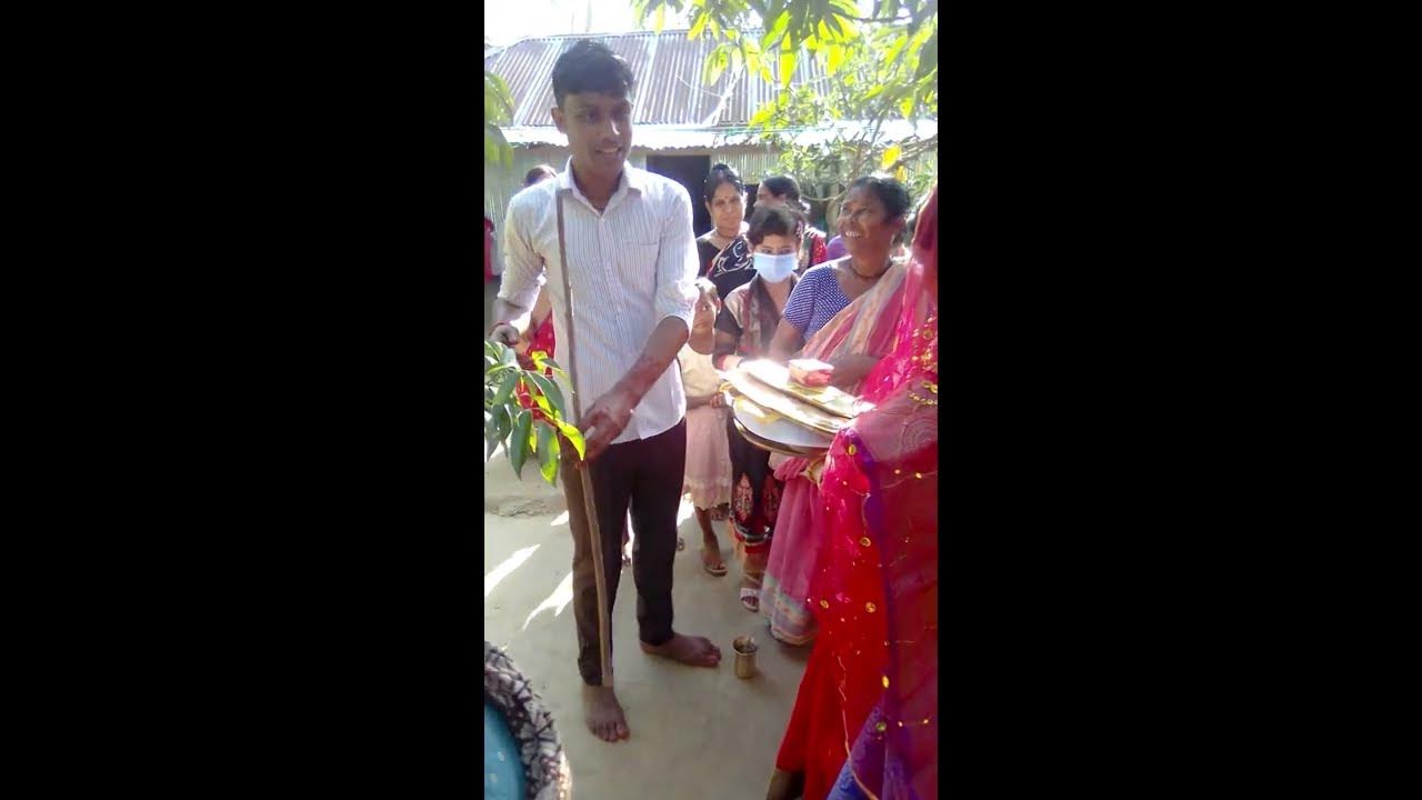 Bhat Kapor Ceremony//Bengali Hindu Wedding - YouTube