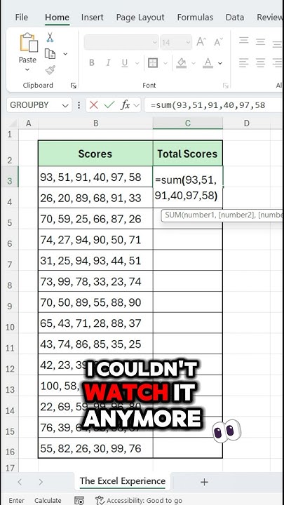 Can You REALLY Add MULTIPLE Numbers in a SINGLE Cell? - YouTube