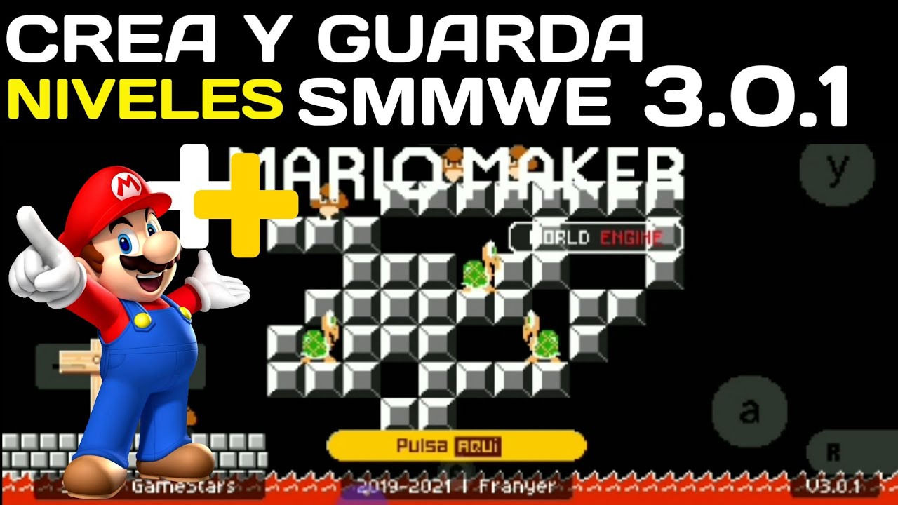 Cómo Crear y Guardar Niveles de SMMWE 3.0.1 en Android - YouTube