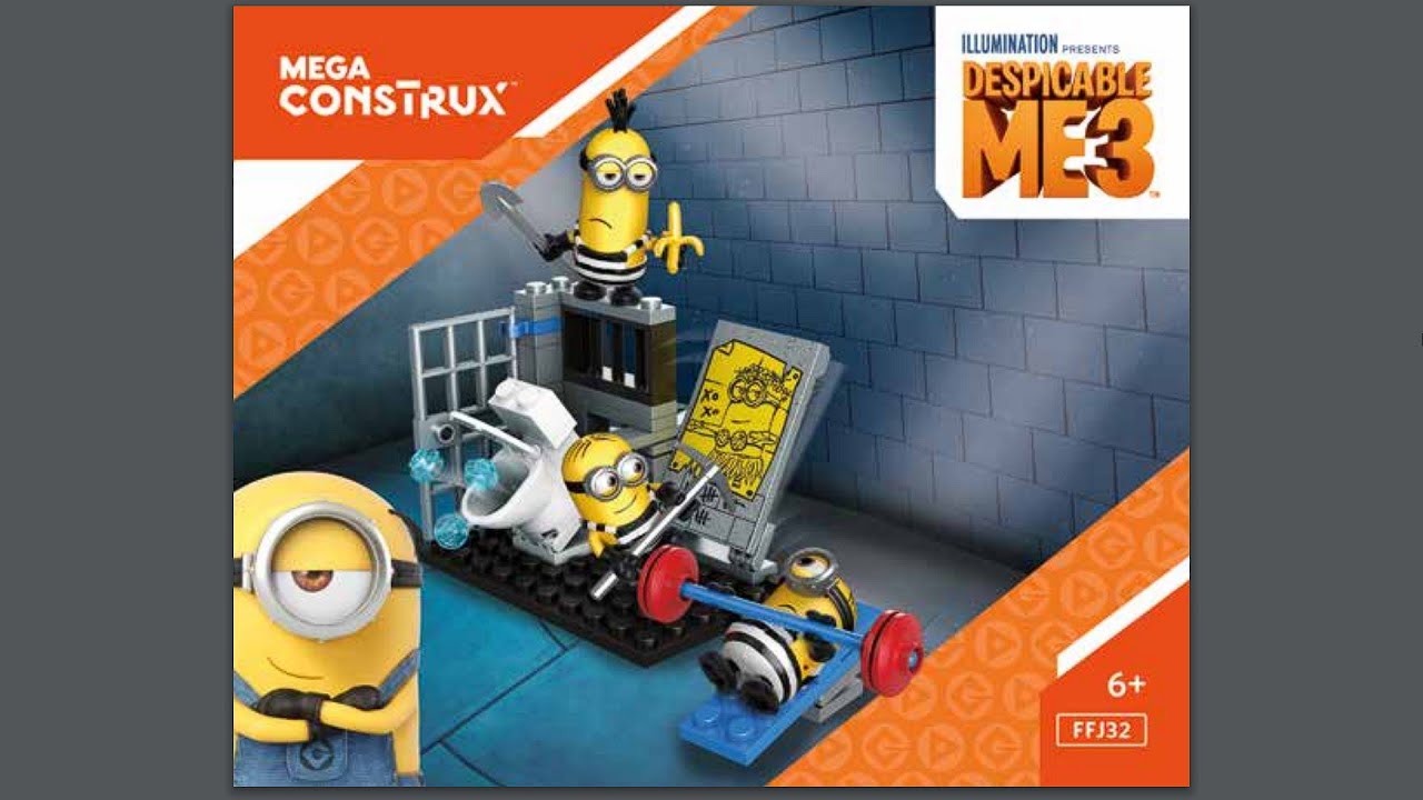 Minions Jail Break Instructions | Mega Construx | FFJ32 | Anleitung ...