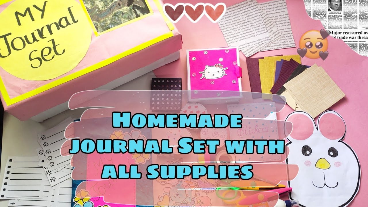 DIY Journal Set / How To Make Journal set at home / DIY Journal ...