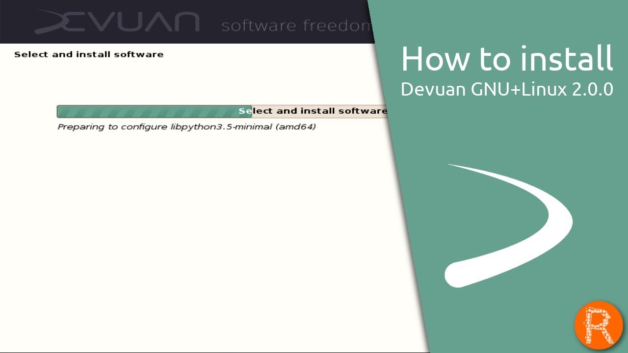 How To Install Devuan Gnulinux 200 Youtube