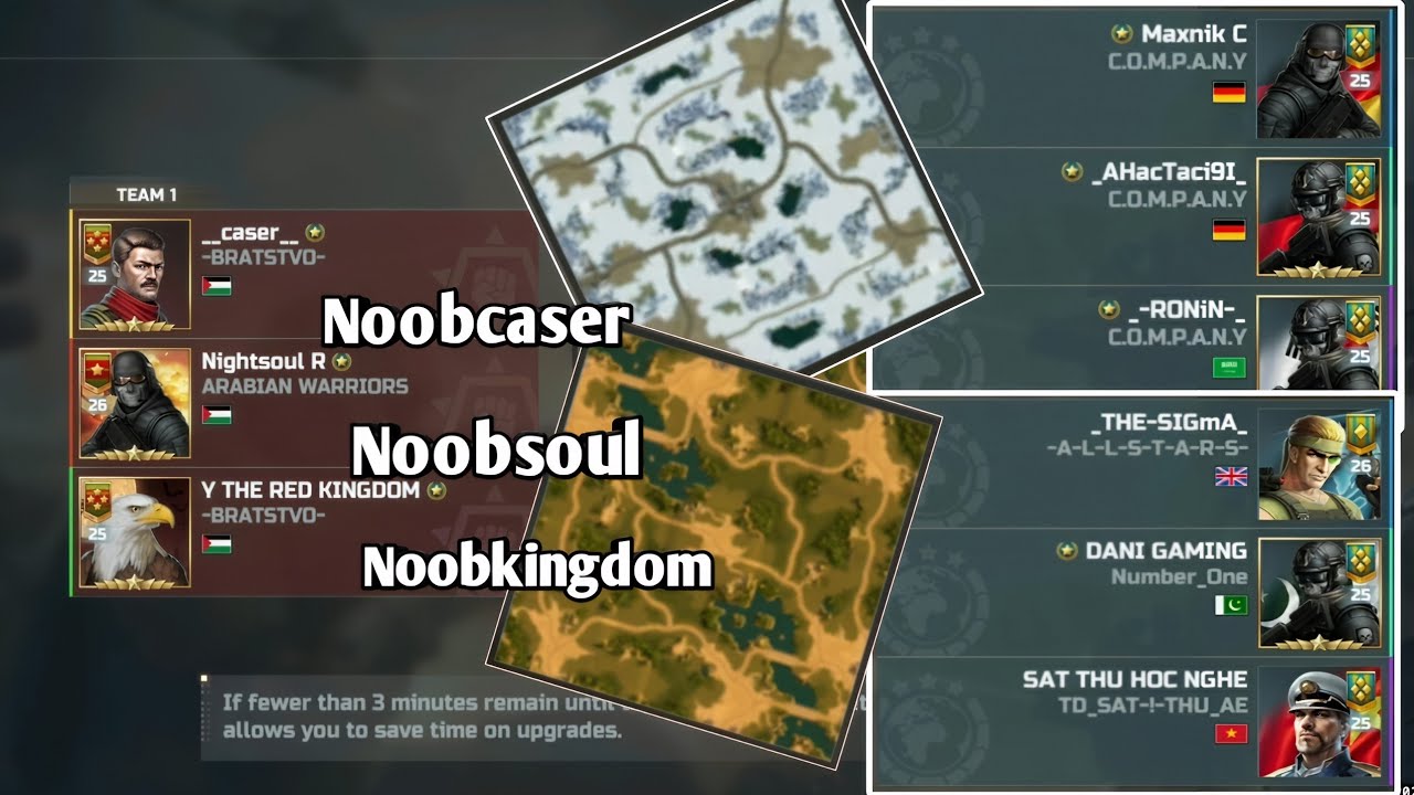 Play2win Vs Pay2win || Epic 3vs3 || Art of war 3 - YouTube