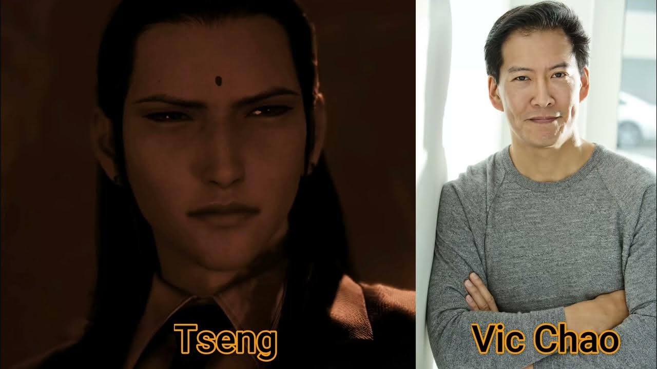 Character and Voice Actor - Final Fantasy VII Rebirth - Tseng - Vic Chao - YouTube