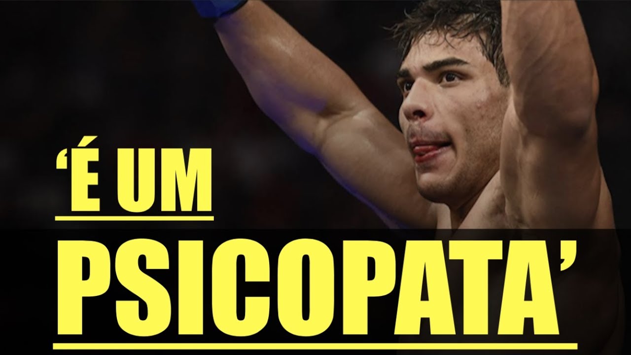 'Paulo Borrachinha é um psicopata no #UFC ', diz Wallid Ismail - YouTube