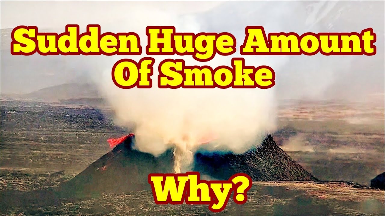 KayOne Volcano: Huge Amount Of Smoke Rising, Why?, Iceland Volcano ...