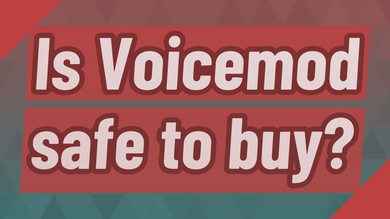 Is Voicemod safe to buy? - YouTube