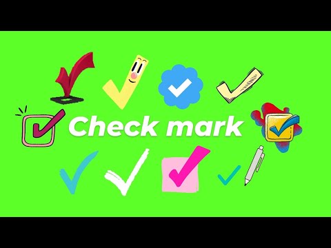 Animated Check Mark GIF Green Screen Pack (Free Download)