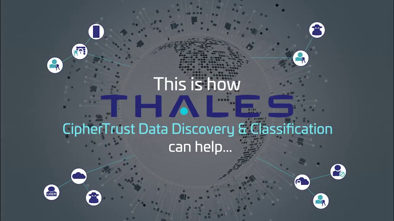 CipherTrust Data Discovery and Classification from Thales - YouTube