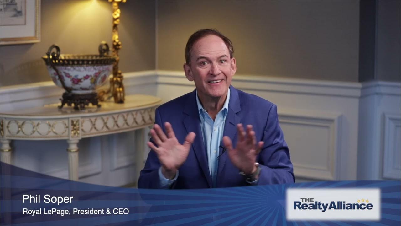 Phil Soper of Royal LePage recommends large real estate firms join The Realty Alliance - YouTube