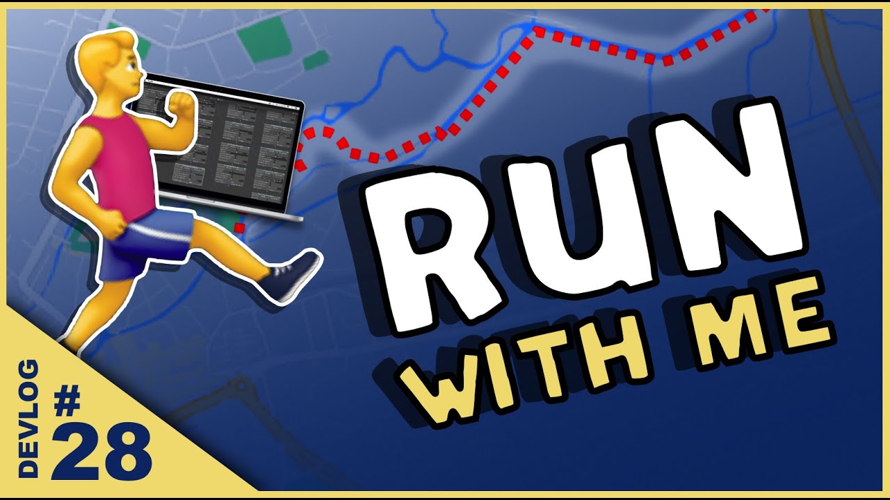 Running and game development - DEVLOG 28 - YouTube