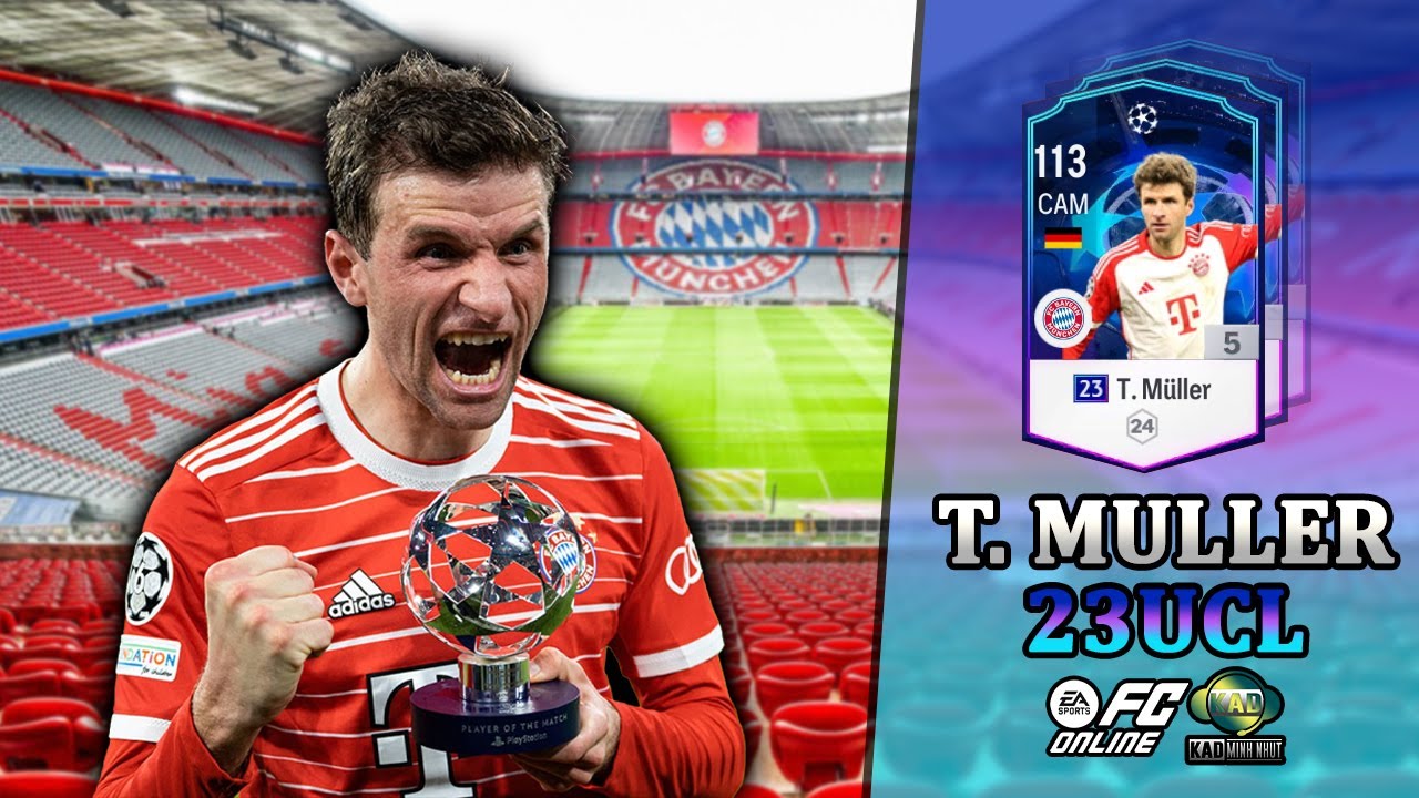Review Thomas Muller 23UCL FC ONLINE | Review 23 UCL | KaD Minh Nhựt ...