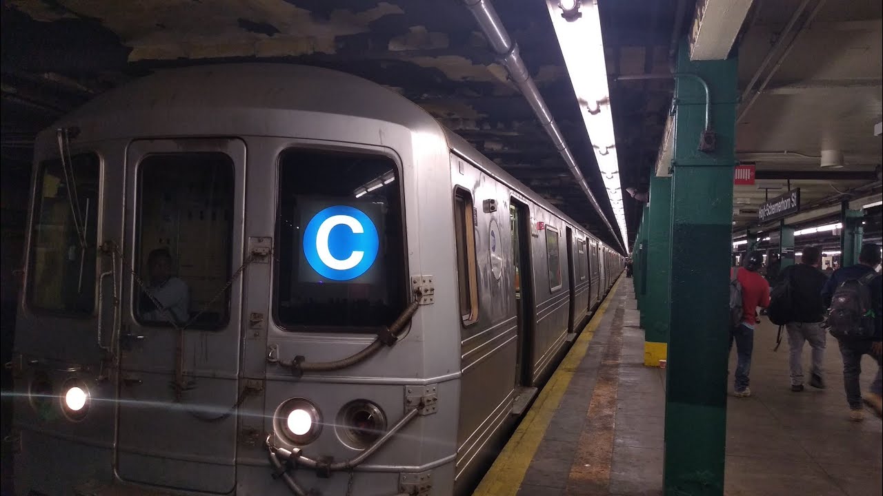 NYC Subway | 168 St bound Pullman Standard R46 (C) Train @Hoyt ...