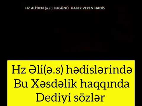 Həzrəti Əli (ə.s) hədislərində bu xəstəlik haqqında dediyi sözlər..(1-ci hissə)