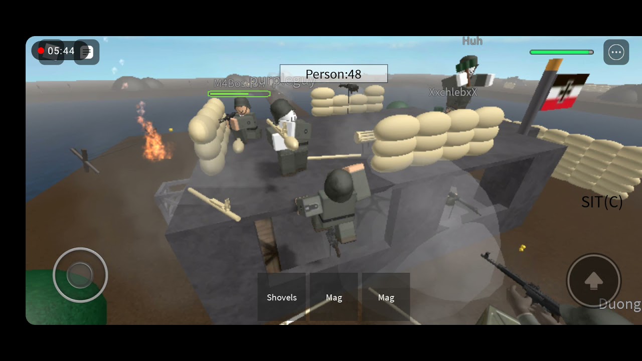 ww2 defense game play - YouTube