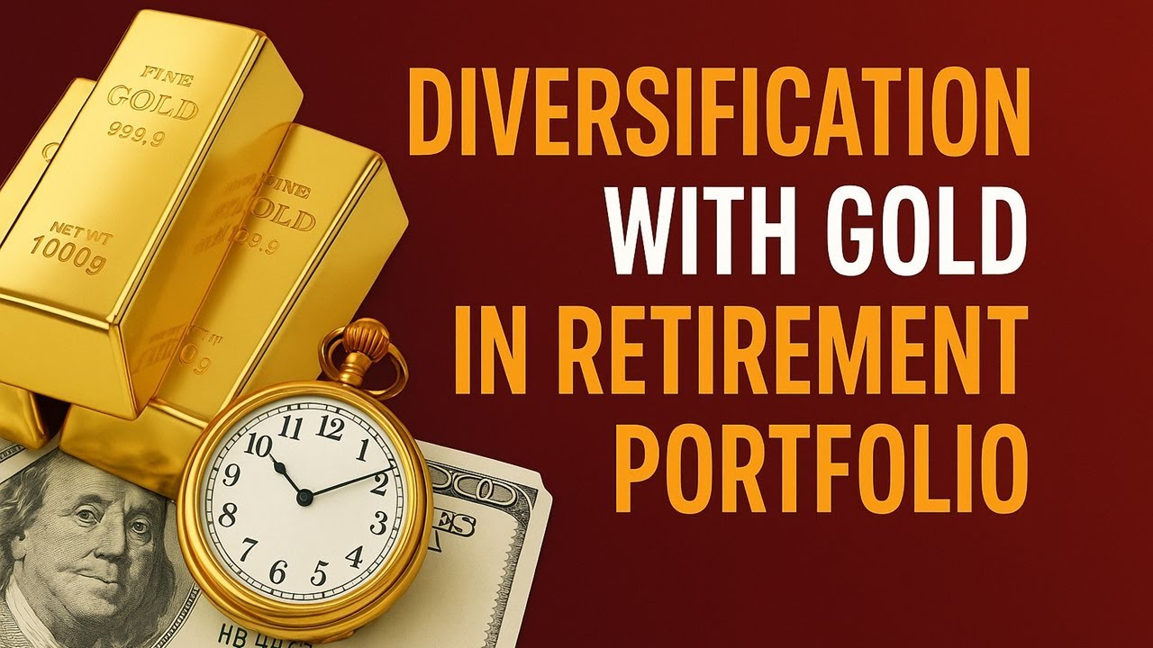 Diversification With Gold In Retirement Portfolio - YouTube