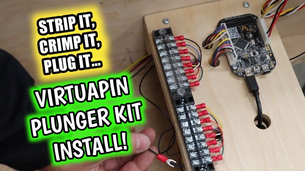 Virtuapin plunger kit install (kl25z board) plus more fun! - YouTube