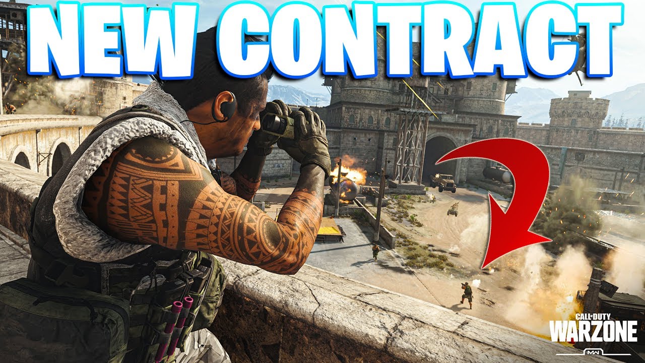 NEW "Most Wanted" Contract In Warzone! Earn FREE Re-Deploy For All Team ...